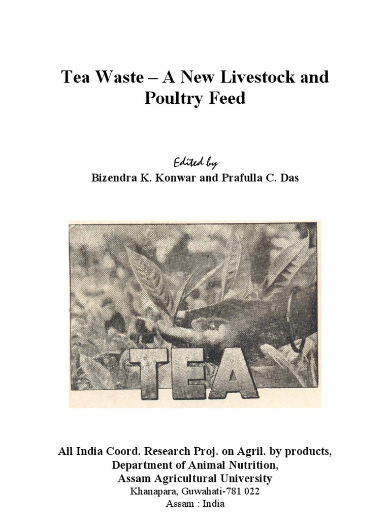 Tea Waste | PDF | Milk | Tea