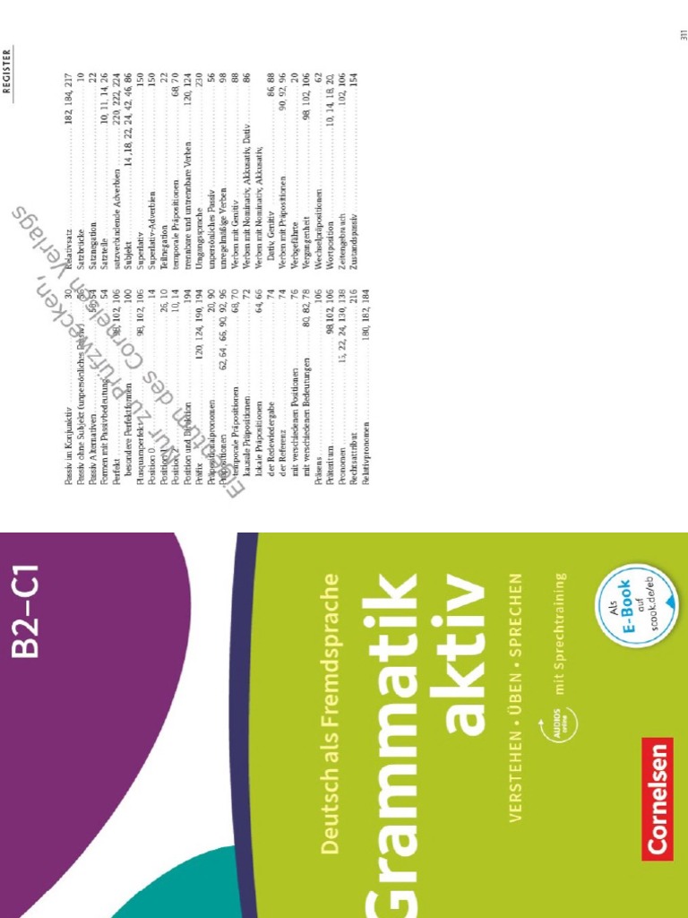 Gramatica Germana | PDF