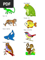 Animales en Xinka | PDF