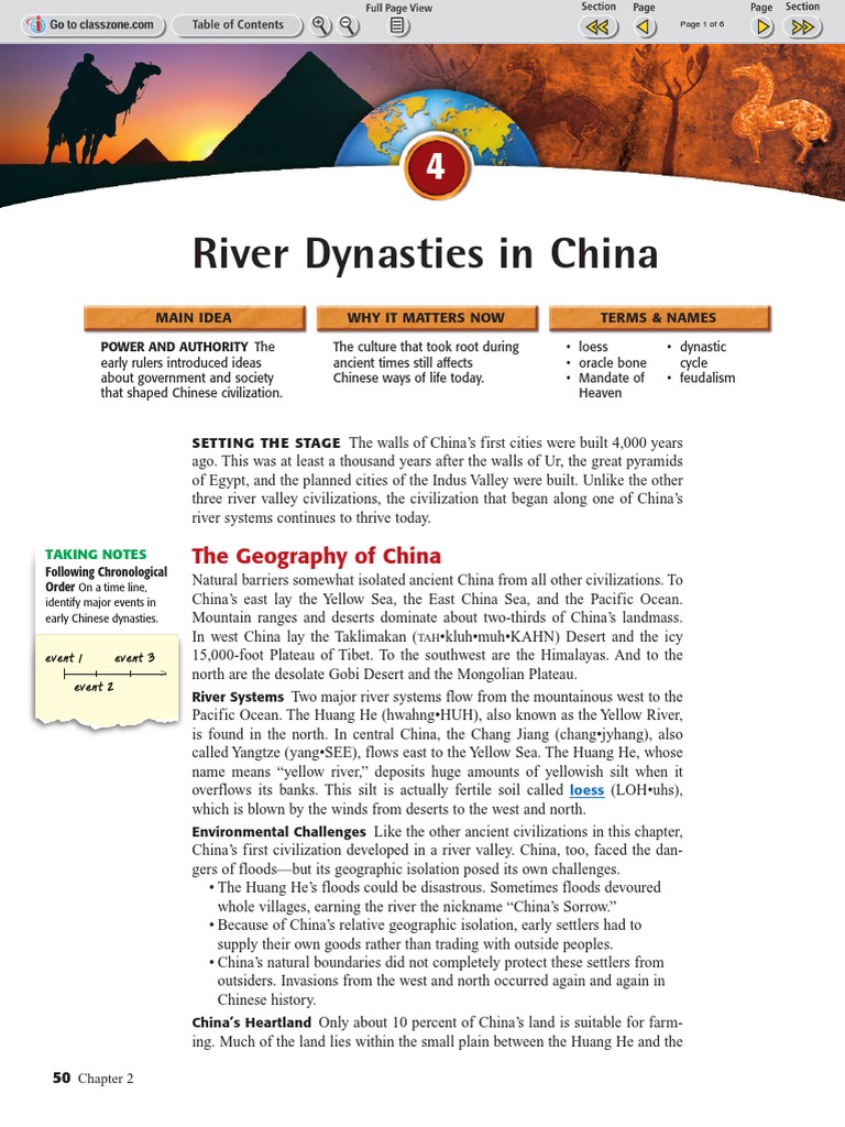 River Dynasties in China: The Development of Early Chinese Civilization ...