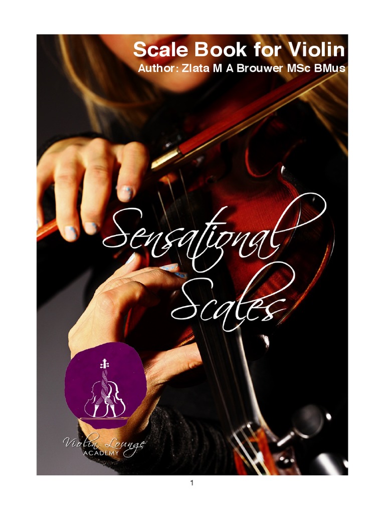 Violin Scale Book | PDF | Scale (Music) | String Instruments