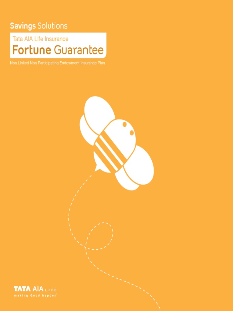 Fortune Guarantee: Savings Solutions | PDF | Life Insurance | Insurance