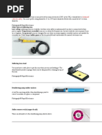 Basic Electronics Tools and Equipment | PDF
