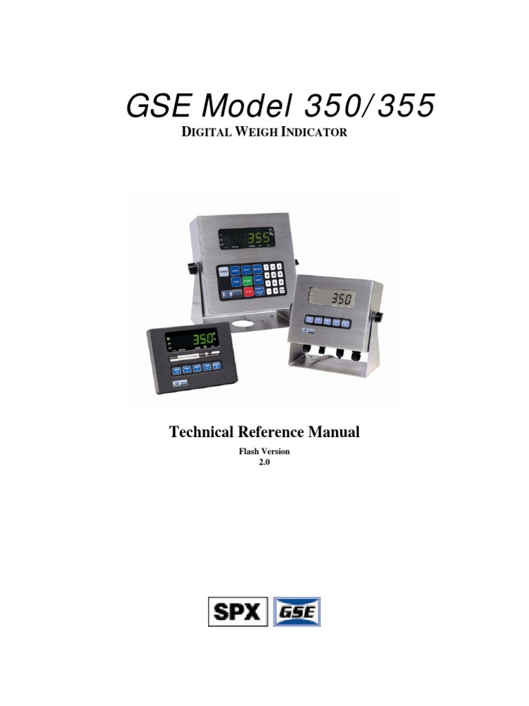 GSE 350 355 Manual With Dss Settings | PDF | Power Supply | Pound (Mass)