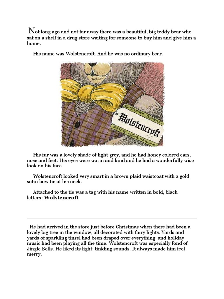 Story Book For Children | PDF