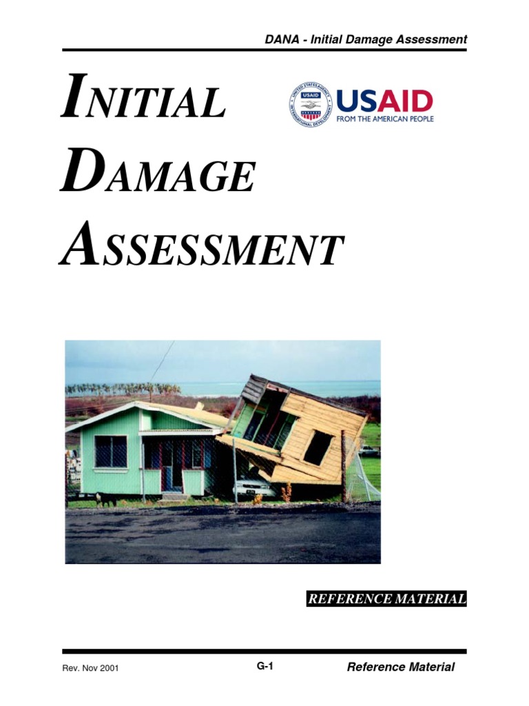 Initial Damage Assessment | PDF | Hazards | Natural Disasters
