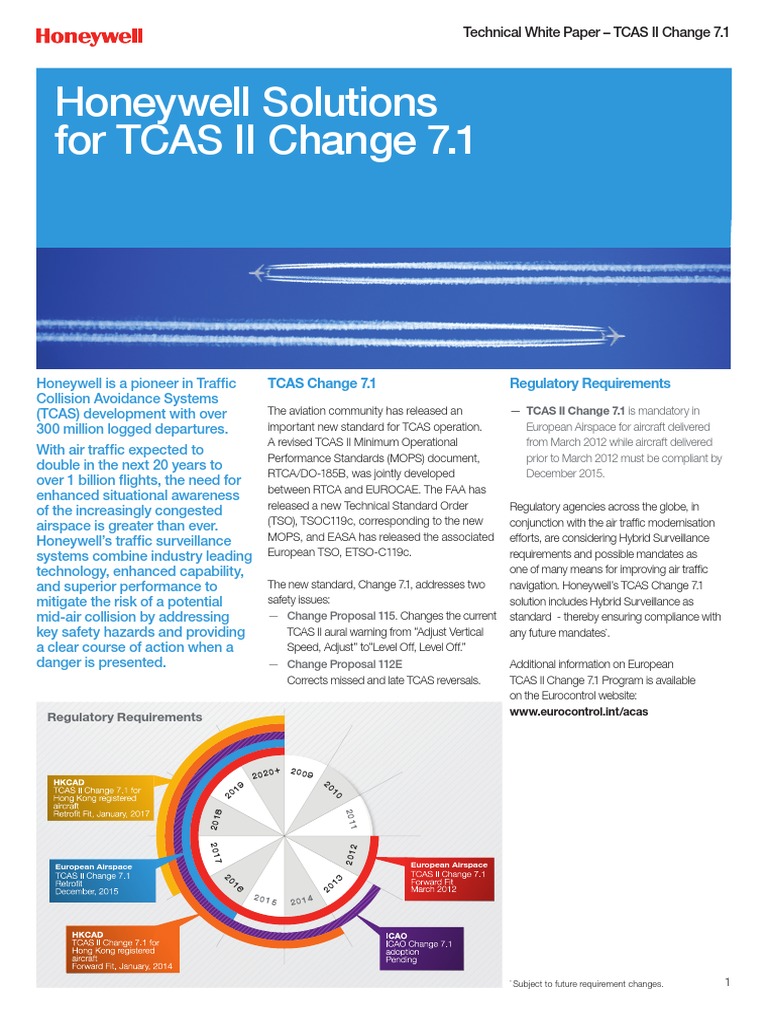 TCAS II Changes | PDF | Air Traffic Control | Systems Engineering
