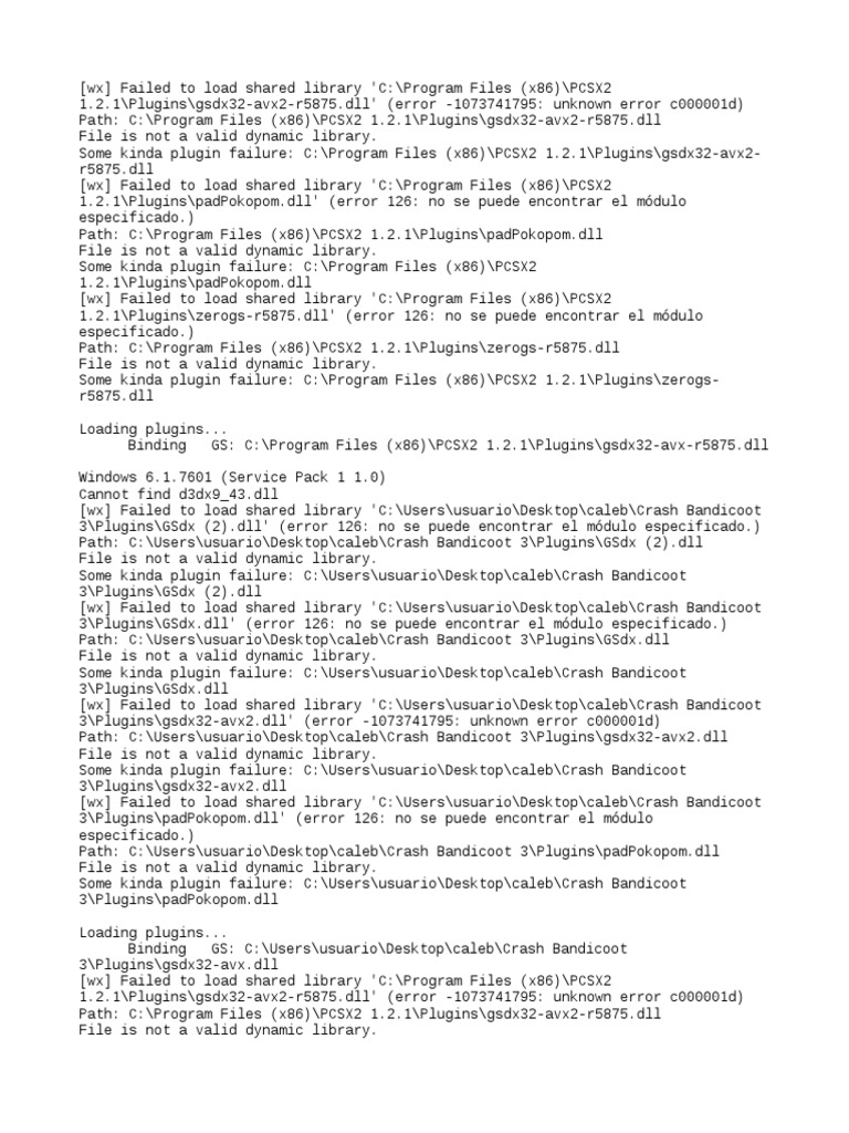 Emu Log | PDF | Library (Computing) | Operating System Technology