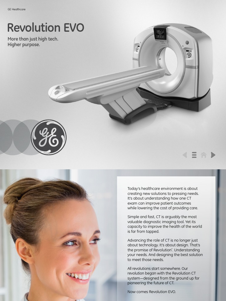 Revolution EVO Brochure | PDF | Ct Scan | Medical Imaging