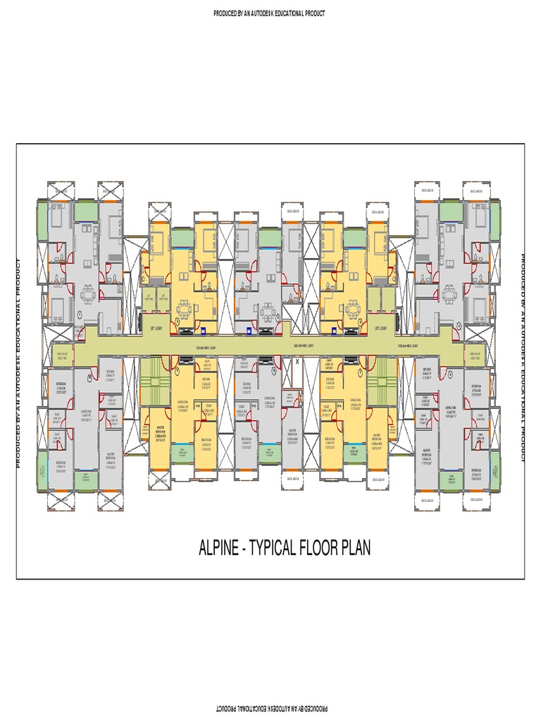 Alpine Typical Floor Plan Layout | PDF