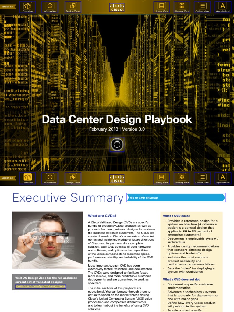 Data Center Design Playbook | PDF | Desktop Virtualization | Big Data