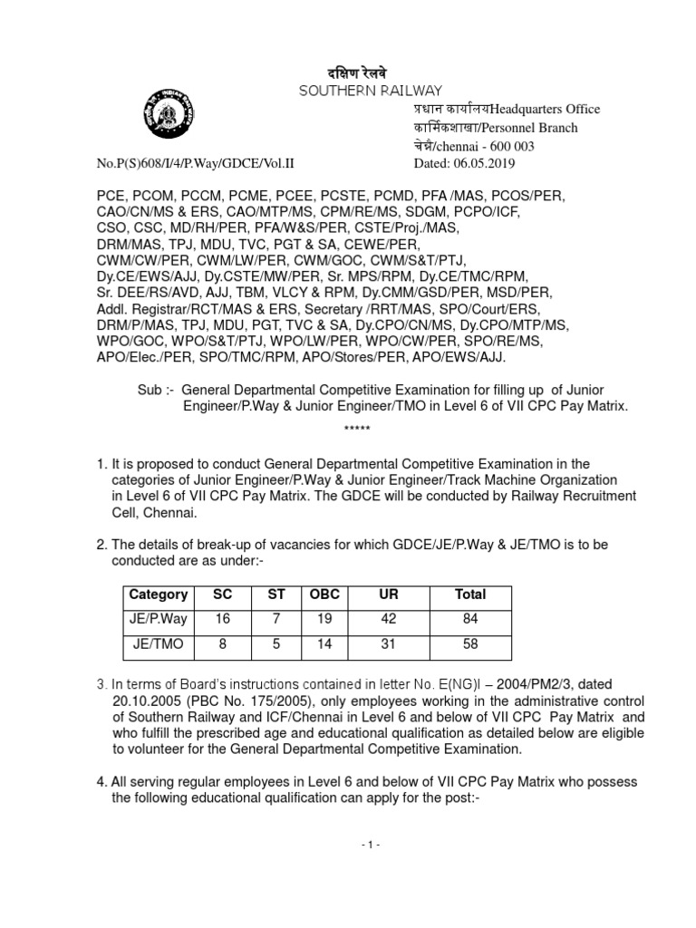 Gdce Je Tmo Pway For SR Notification | PDF | Engineer | Engineering