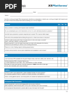 PUWER Assessment Checklist | PDF | Safety | Personal Protective Equipment