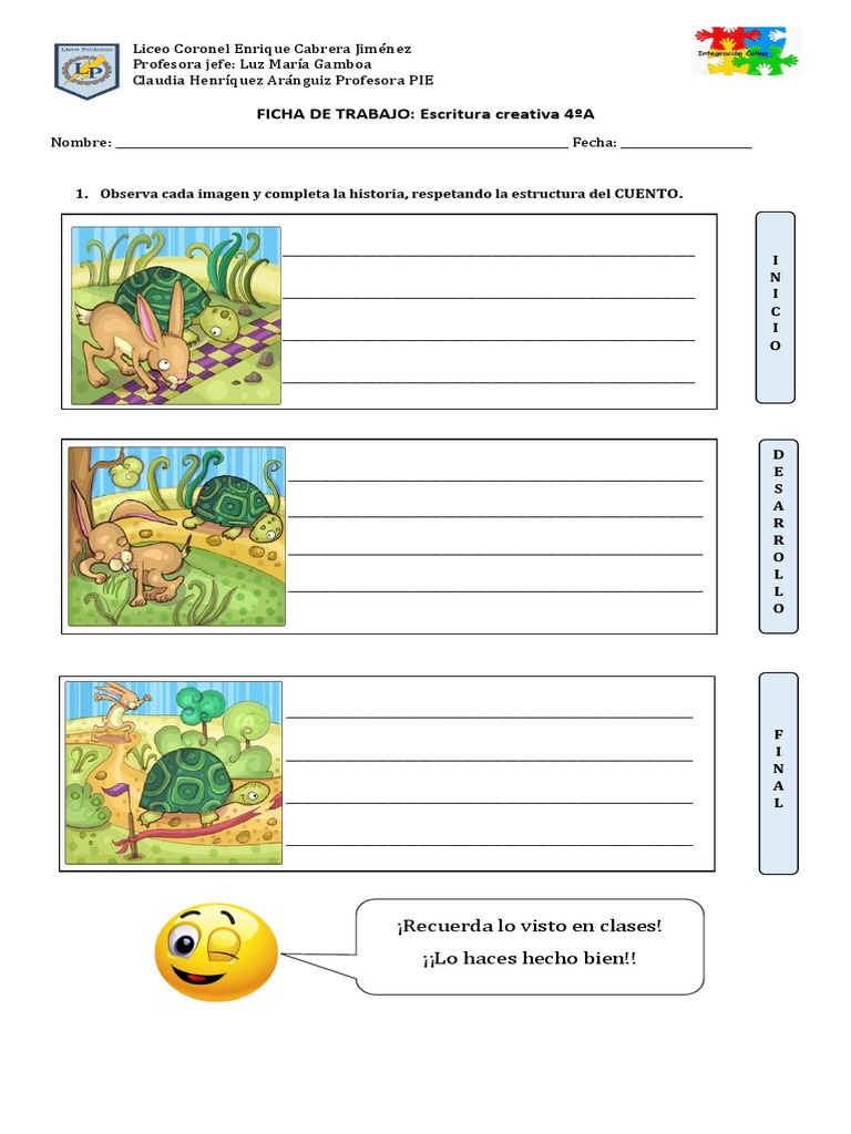 Actividades de Escritura Creativa para Niños | PDF