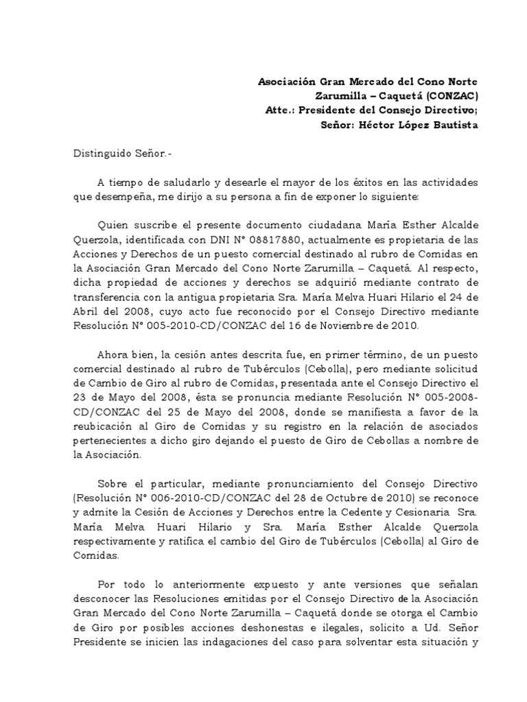 CONZAC | PDF | Gobierno