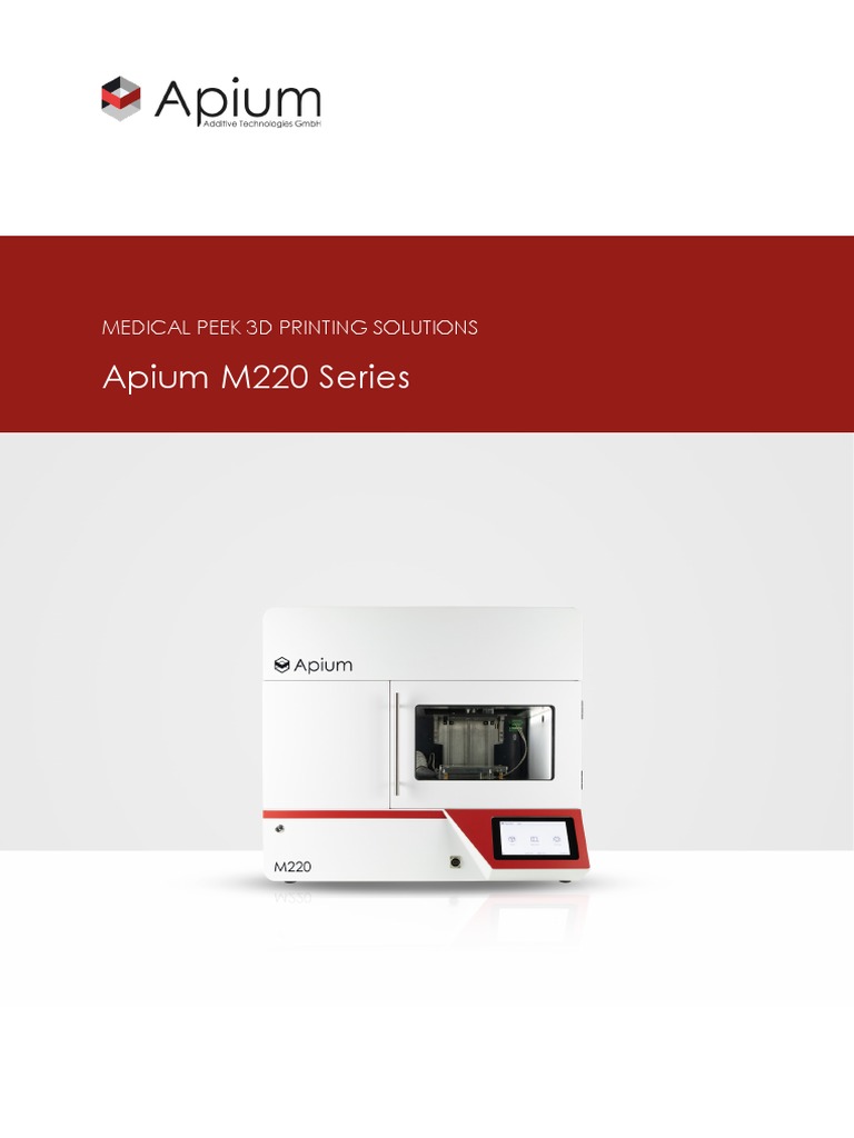 Apium - Medical Products Catalog | PDF | 3 D Printing | Materials Science