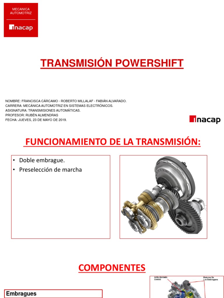 CAJA DE CAMBIOS POWER SHIFT Final | PDF