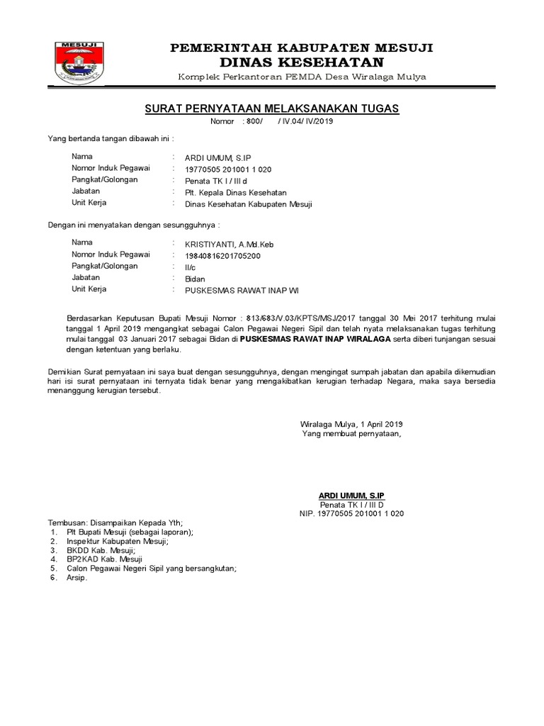 SPMT Cpns 2019 | PDF