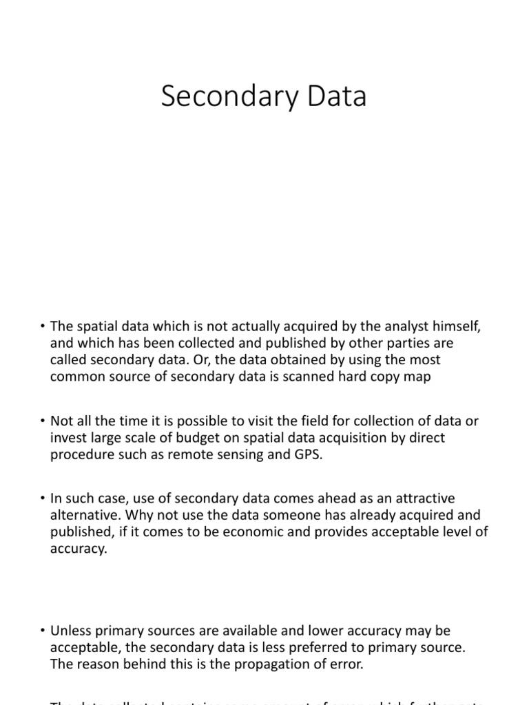 Secondary Data | PDF | Image Scanner | Charge Coupled Device