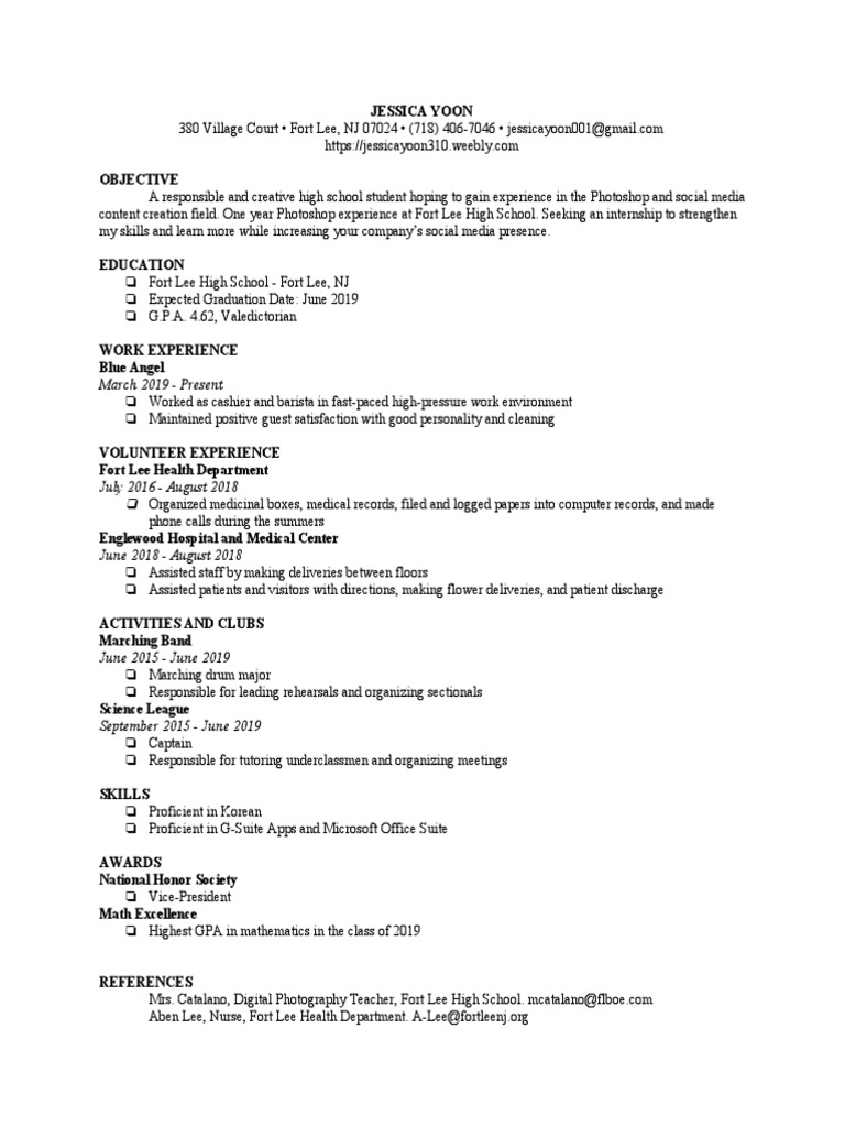 Real Resume-4 | PDF