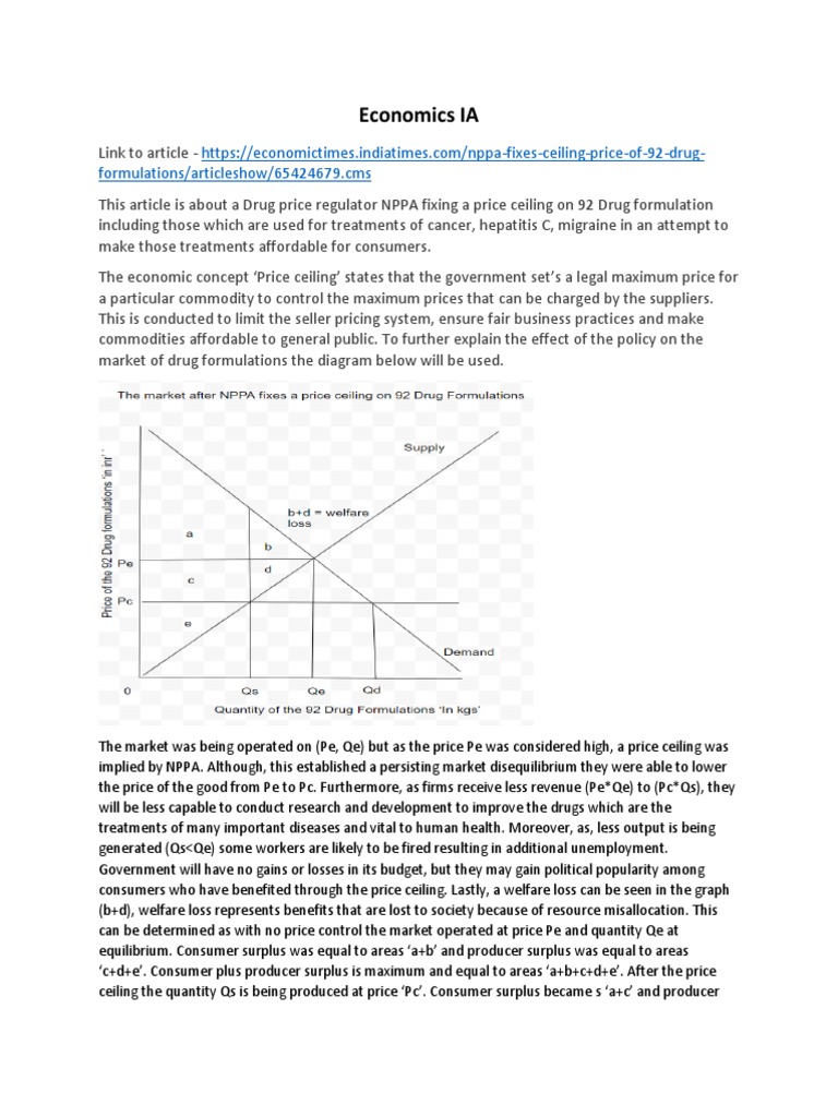 Economics IA: Formulations/articleshow/65424679.cms | PDF | Economic ...