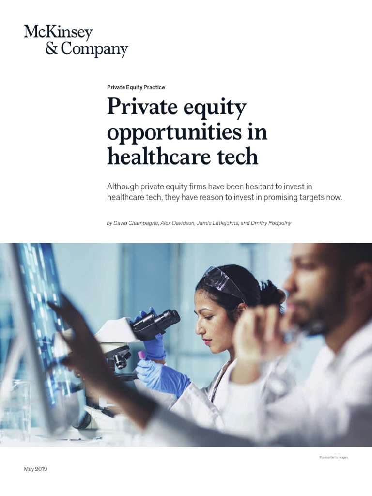 Private Equity Opportunities in Healthcare Tech VF | PDF | Private ...