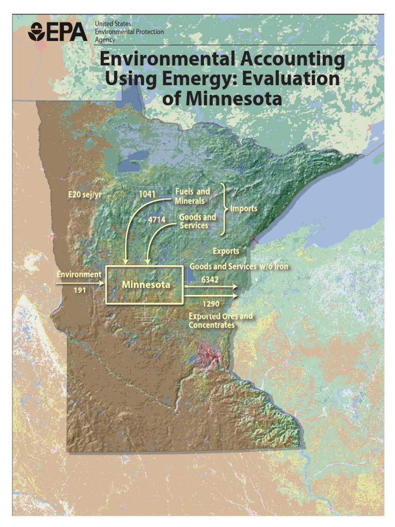 Environmental Accounting Using Emergy: Evaluation of Minnesota | PDF ...