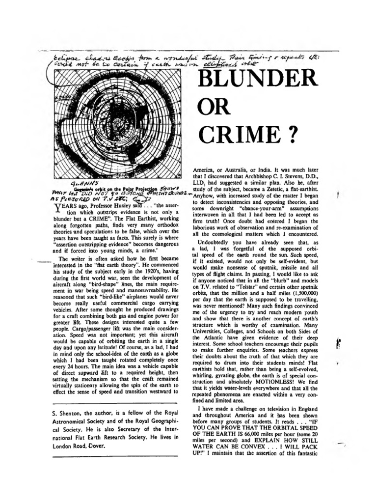 Flat Earth Theory: A Critical Examination | PDF | Space Capsule | Earth