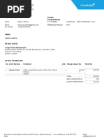 Receipt Hotel Traveloka-Contoh 1 | PDF