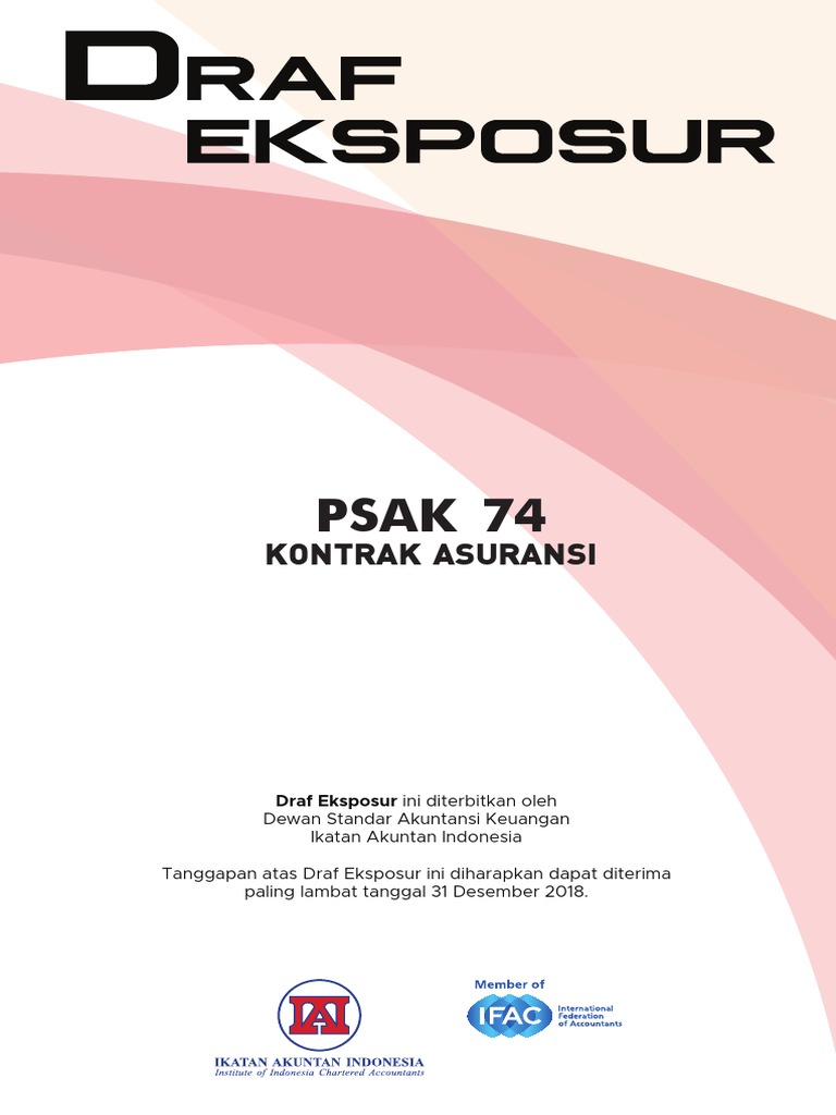 De PSAK 74 Kontrak Asuransi | PDF