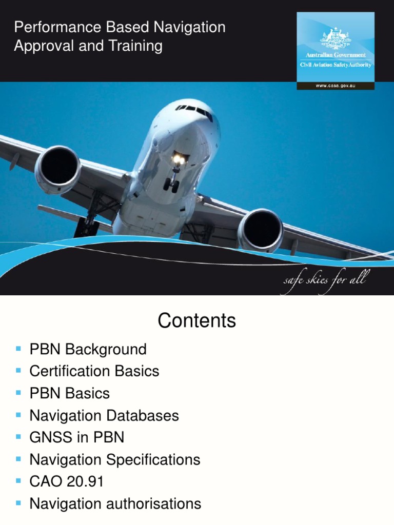 3-4 PBN Approval and Training - Australia | PDF | Aerospace Engineering ...