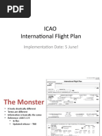 ATC Flight Plan | PDF | Air Traffic Control | Instrument Flight Rules