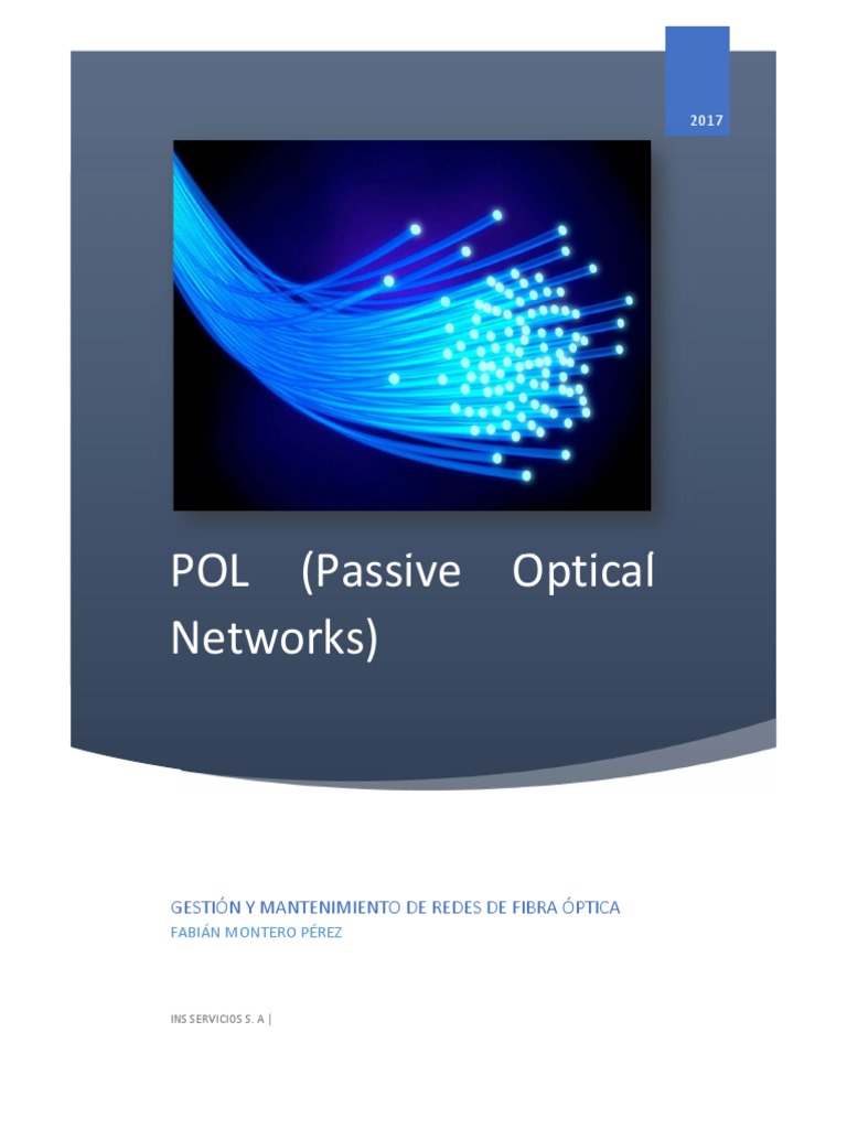 POL - Passive Optical Networks | PDF | Red de computadoras ...