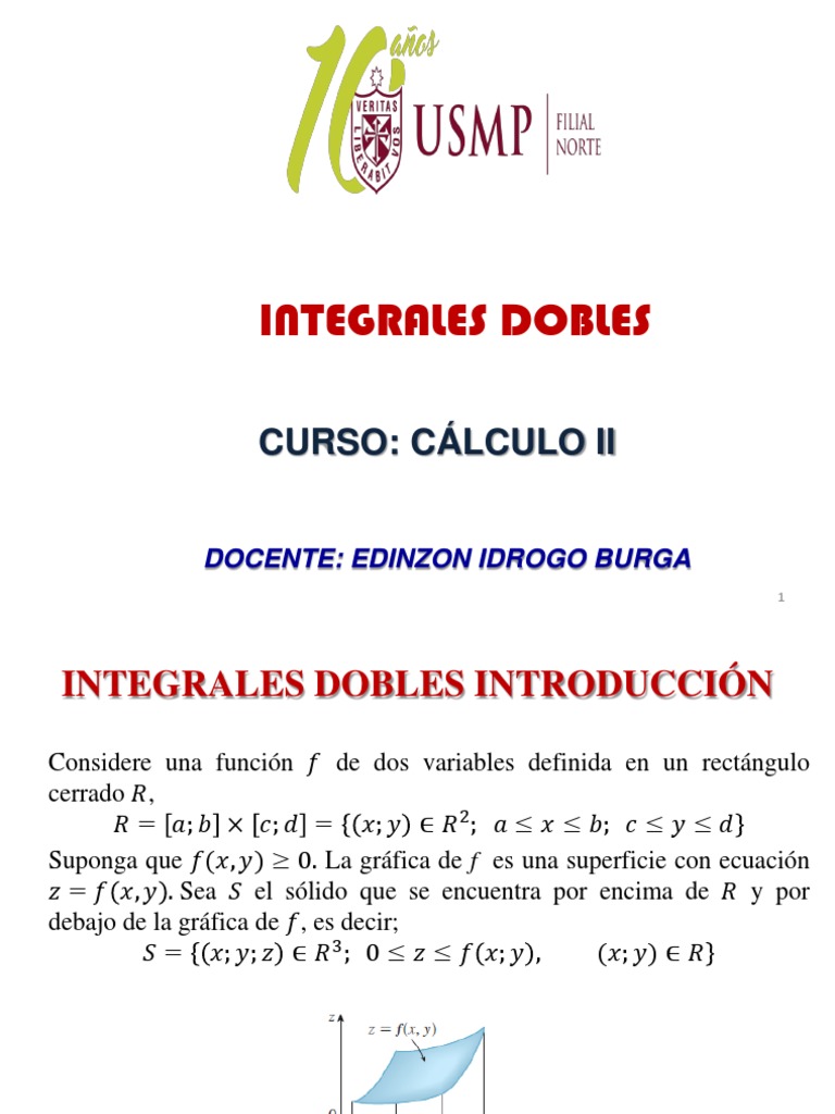 Semana 12. PPT 1 | PDF | Integral | Intervalo (Matemáticas)
