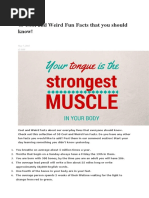 50 Interesting Facts | PDF