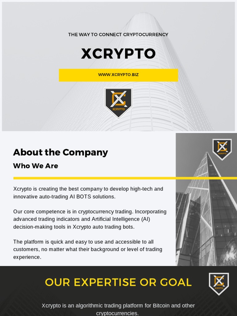 Xcrypto: The Way To Connect Cryptocurrency | PDF | Arbitrage ...