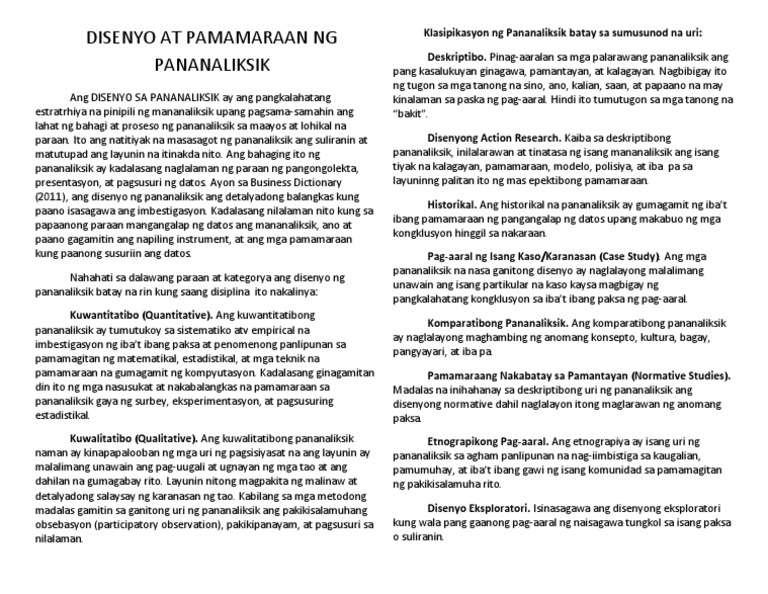 Filipino Reporting | PDF