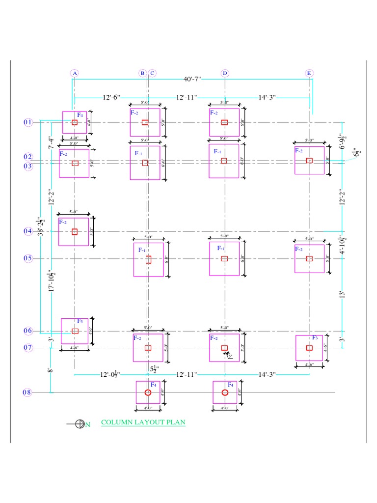 Structural Layout Blueprint | PDF | Immigration To The United States ...