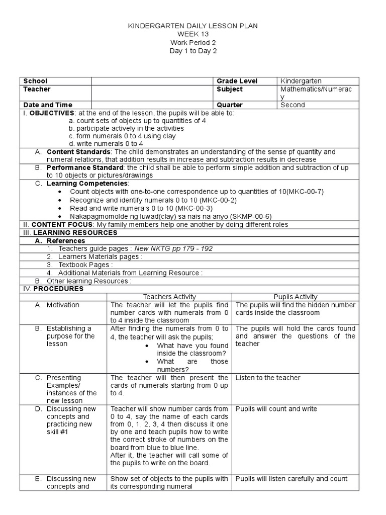 Math Day 1 To Day 2 | PDF | Concept | Teachers