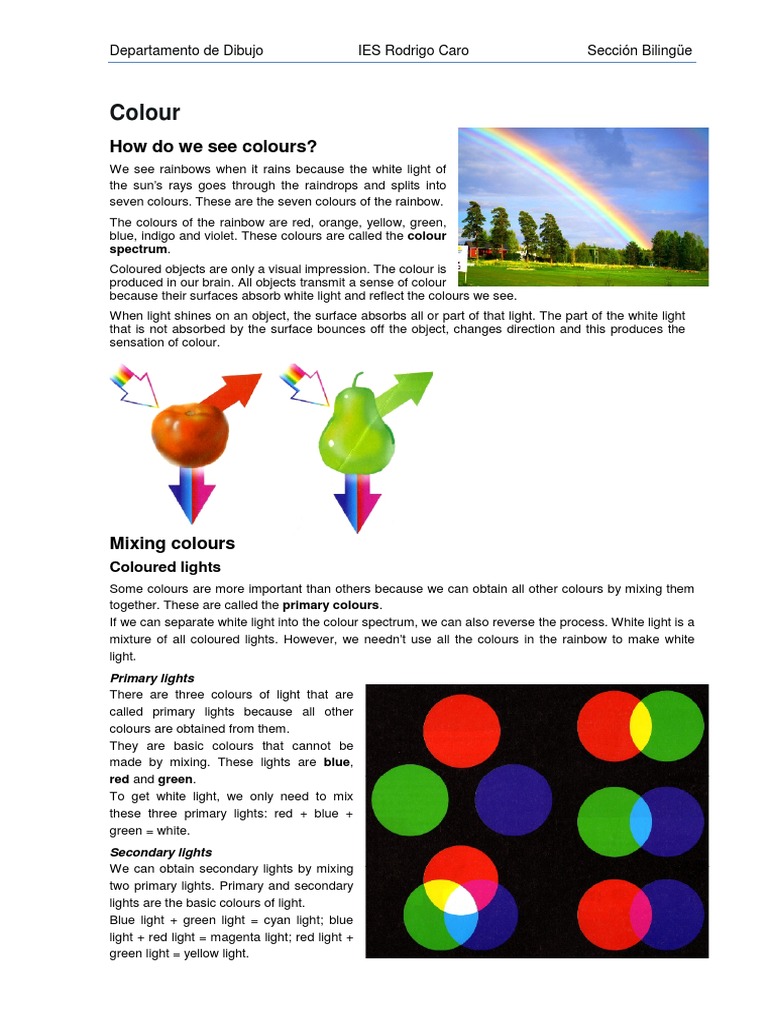 An In-Depth Explanation of How We Perceive Colour Through Light ...
