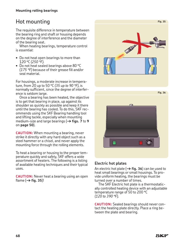 Heating Techniques for Bearing Installation | PDF | Radiator | Bearing ...