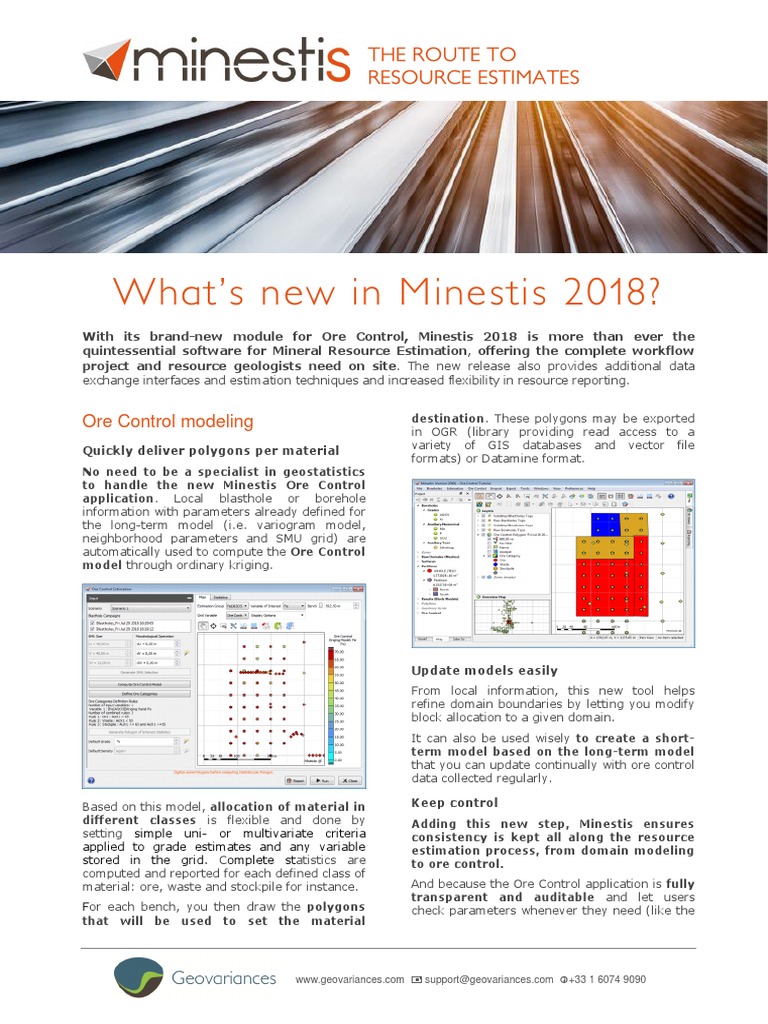 Minestis v2018 New Features | PDF | Areas Of Computer Science | Computing