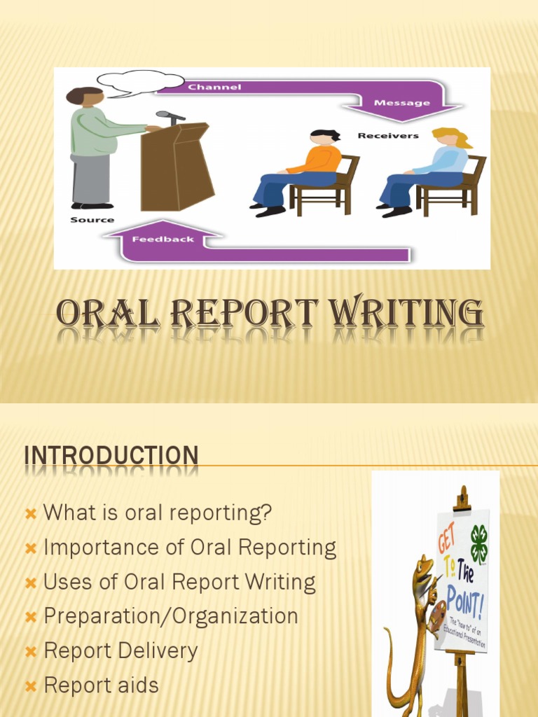 Oral Report Writing | PDF | Semiotics | Learning