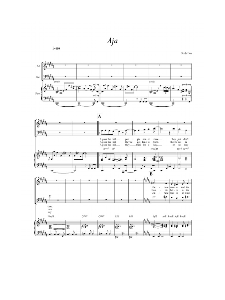 Aja Steely Dan | PDF