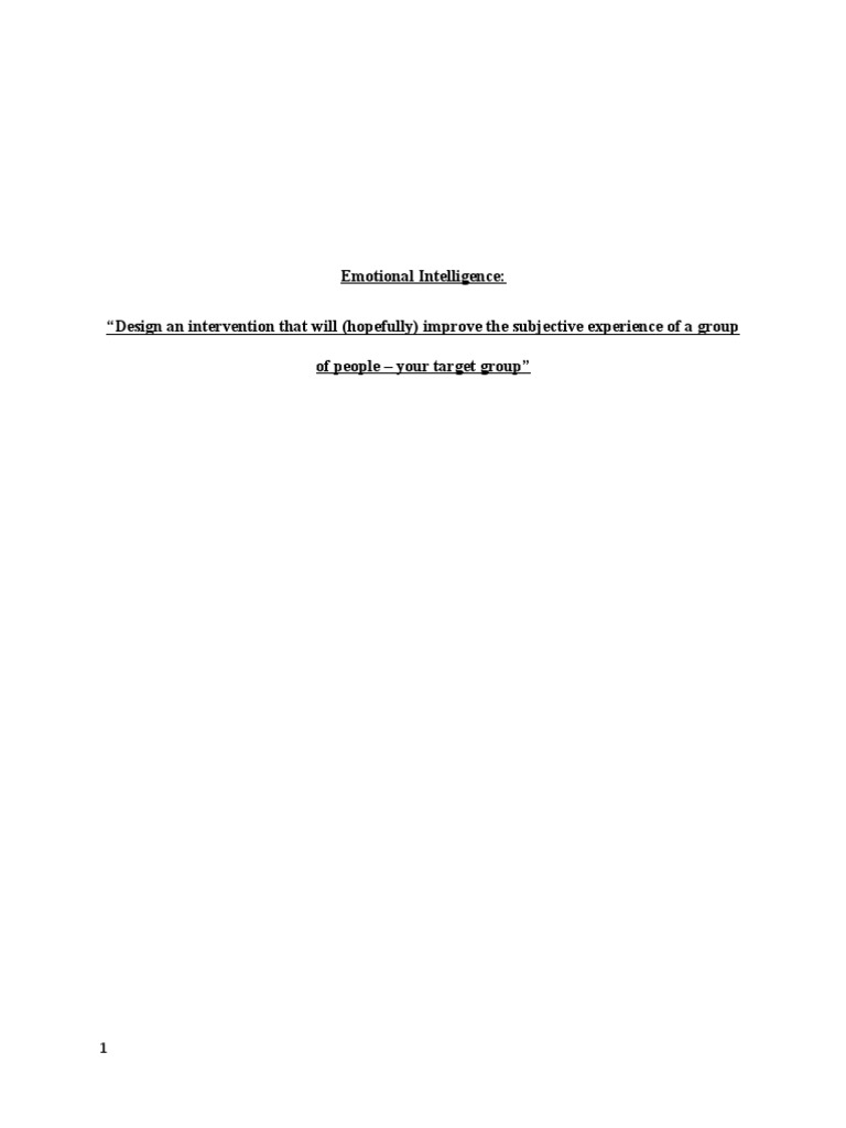 Emotional Intelligence for Teens | PDF | Emotional Intelligence | Emotions