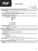 Vim Msds | PDF | Personal Protective Equipment | Water