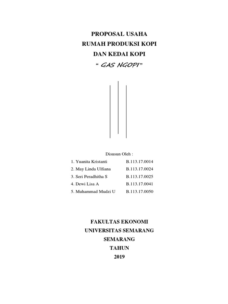 Proposal Usaha | PDF