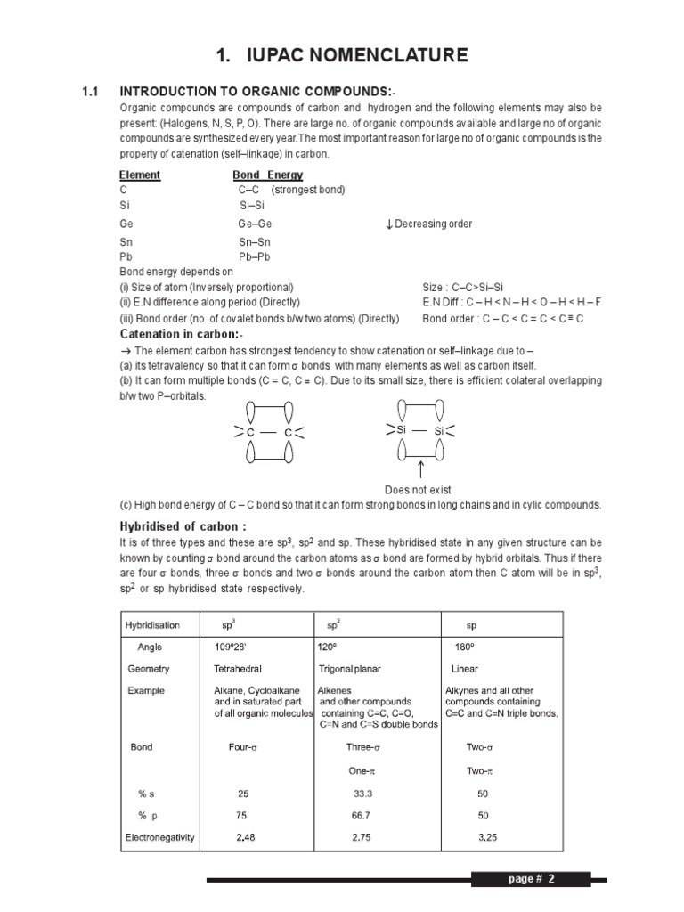 Lecture Note IUPAC Nomenclature | PDF | Aromaticity | Functional Group