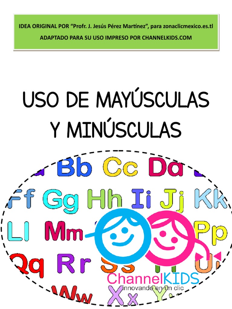 Uso de mayúsculas y minúsculas: un documento interactivo sobre la ...
