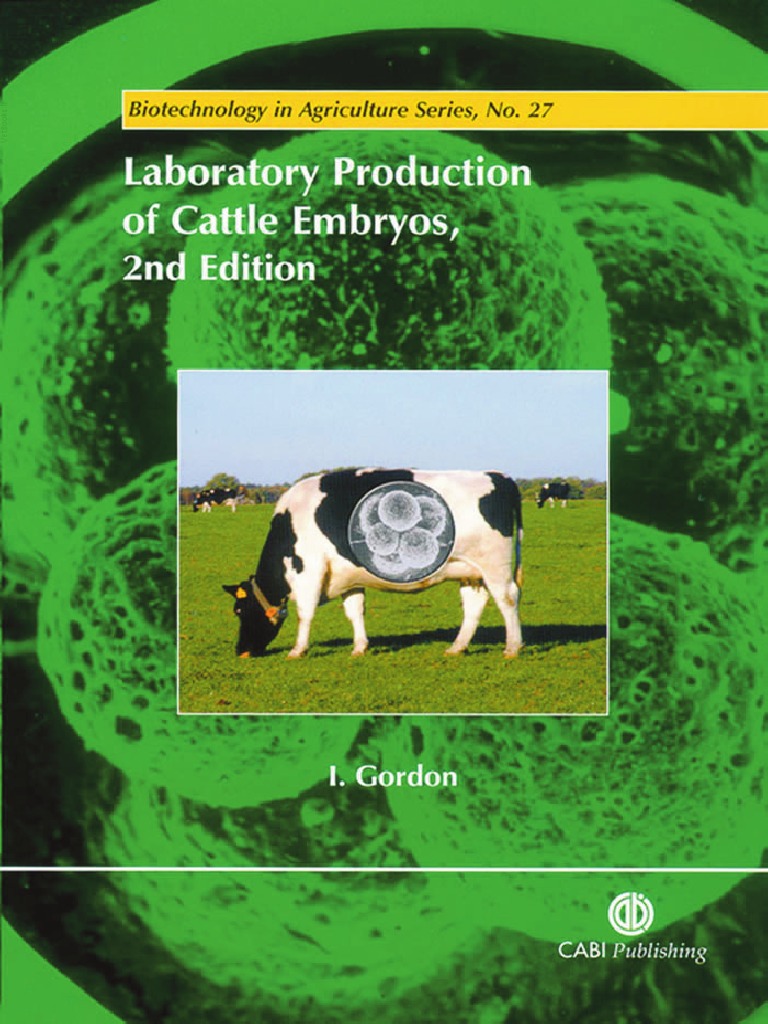 Laboratory Production of Cattle Embryos, 2nd Edition (VetBooks - Ir ...